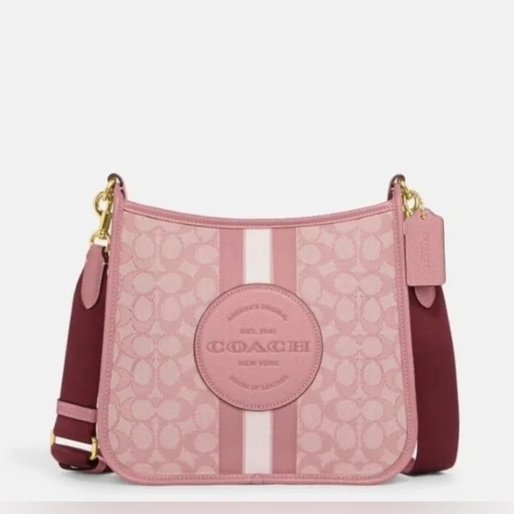 Coach | Bags | New Dempsey File Bag In Signature Jacquard With Stripe ...